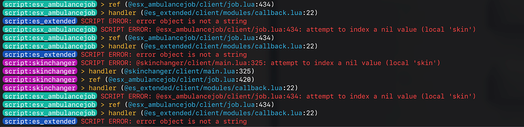 I have some problems with esx_skin and skinchanger when i try to change ...