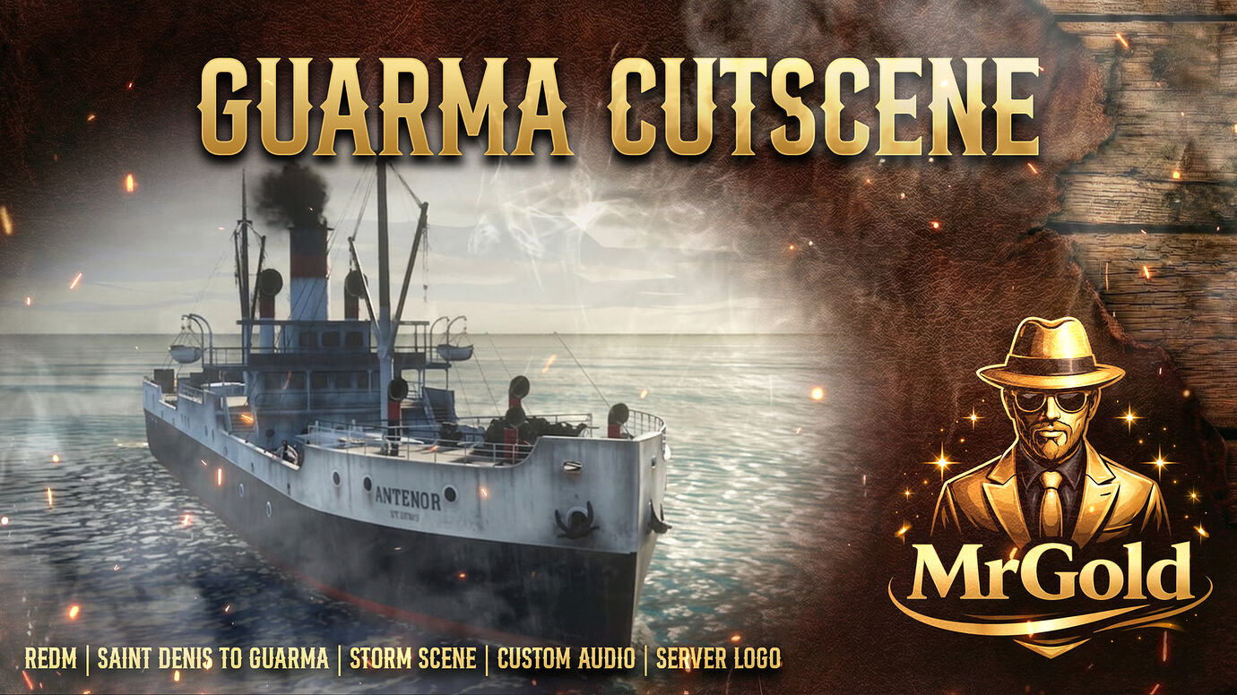 Guarma Cutscene — RedM | Saint Denis to Guarma | Storm Scene | Custom ...