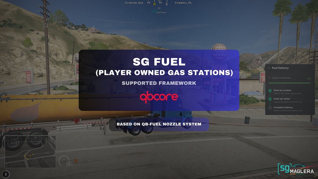 SG-FUEL (Player Owned Gas Stations) [QBCORE] [FREE] - FiveM Releases ...