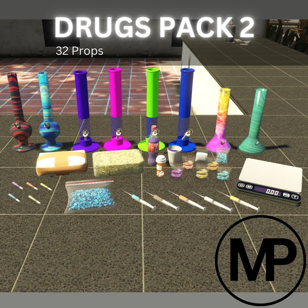 [NEW] DRUGS PACK 2 | BONGS | WEED | METH | COKE | LEAN | HEROIN | OXY - FiveM Releases - Cfx.re ...