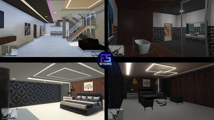 Ultra Modern Housing Shell || Unfurnished and Furnished Both at 5.5 ...