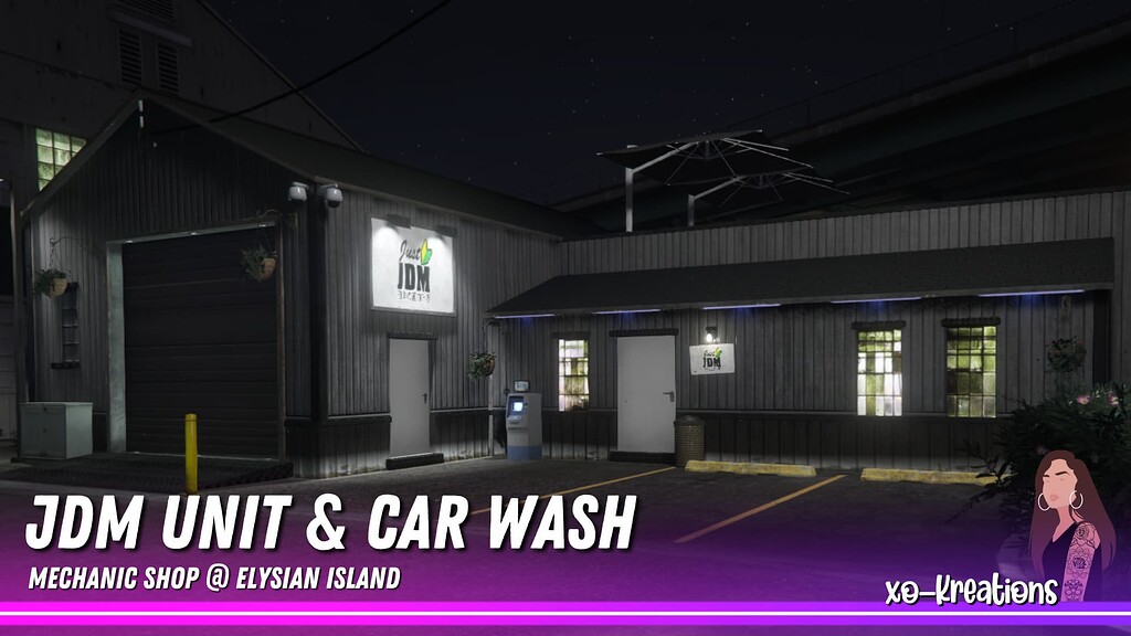 [MAP] [PAID] Elysian Island JDM Unit & Car Wash - FiveM Releases - Cfx ...