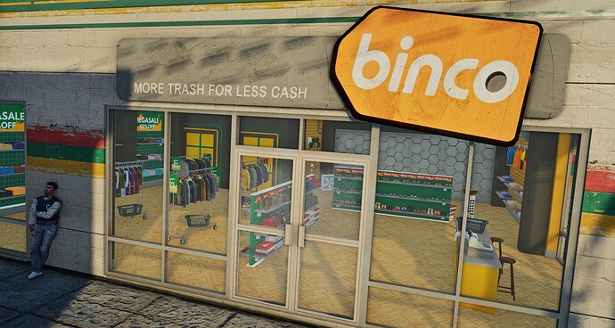Binco Stores [MLO][PAID] - FiveM Releases - Cfx.re Community