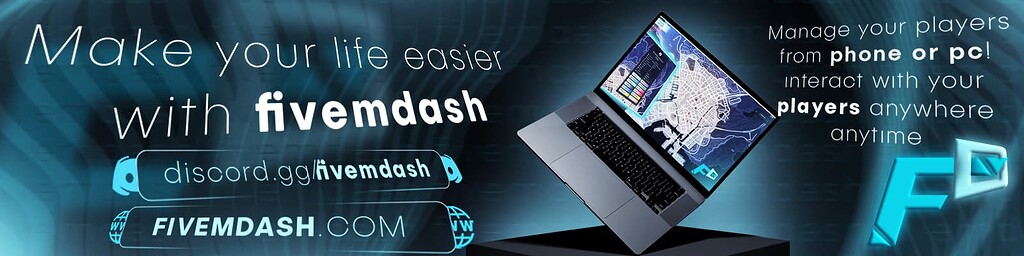 [PAID][QBOX/QB/ESX]FiveMDash Server Management Web Panel - FiveM ...