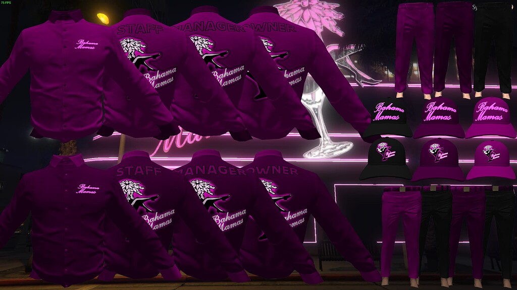 Bahama Shirt Uniform 3 for Male and Female [Lore Friendly] [On Sale] - FiveM Releases - Cfx.re ...