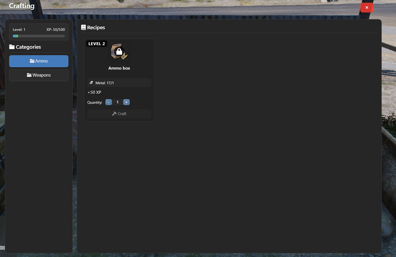Advanced Crafting - FiveM Releases - Cfx.re Community