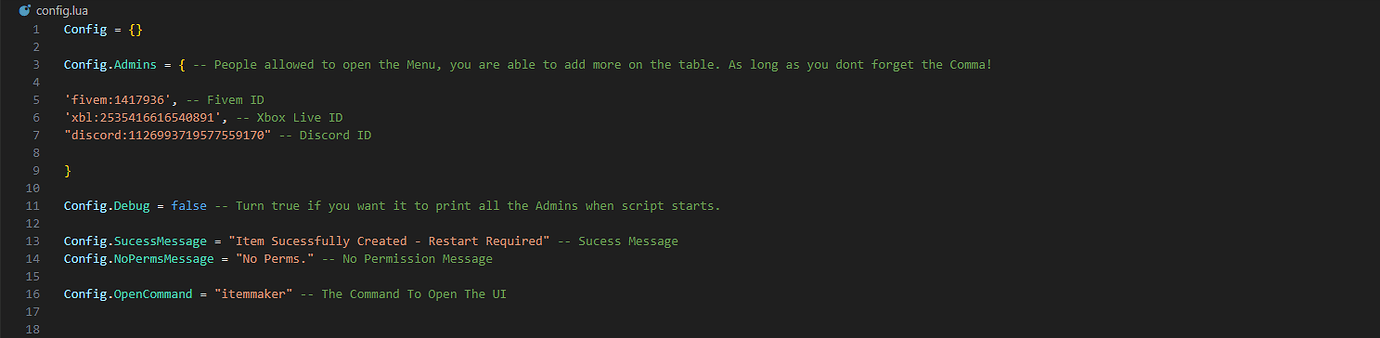 [QB] [QBCore] Advanced Item Creator - FiveM Releases - Cfx.re Community