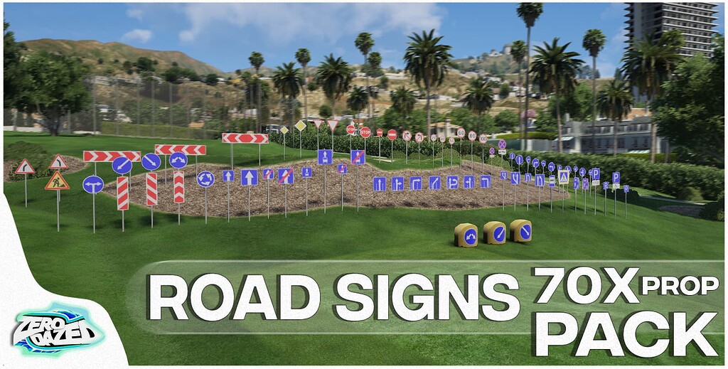 [PAID] [PROP] Road Signs Pack - FiveM Releases - Cfx.re Community