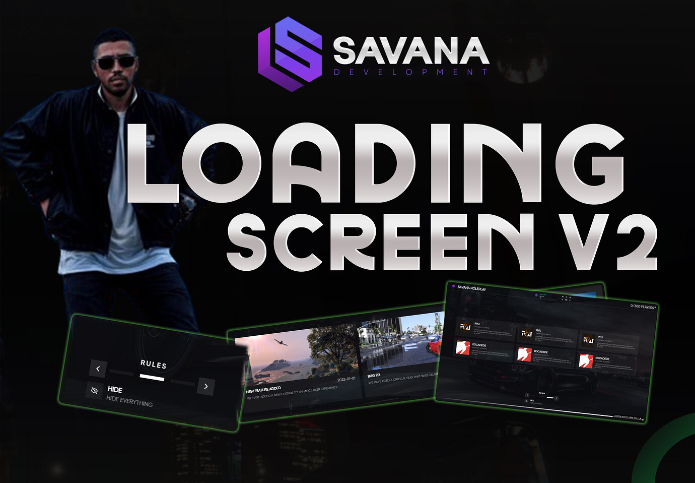 [SAVANA] Loading Screen V2 [STANDALONE] - FiveM Releases - Cfx.re Community