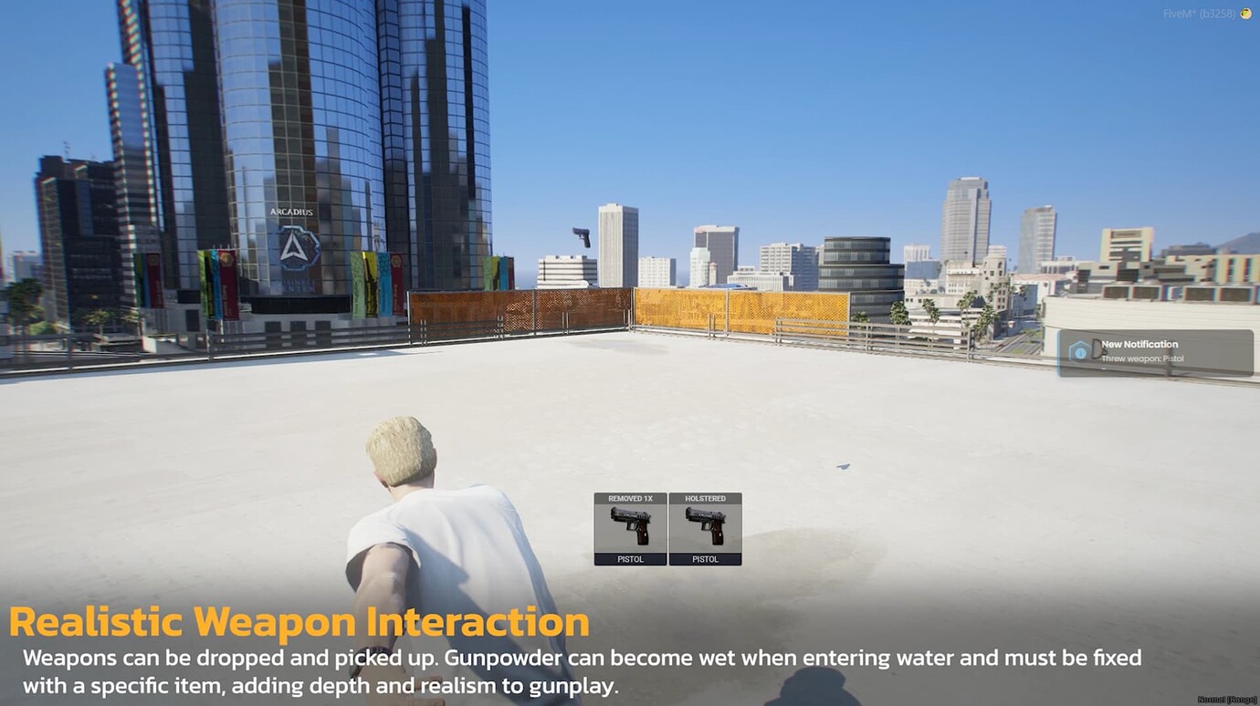 Xeno-WeaponSystem | GunJam & Custom Recoil & More! - FiveM Releases ...