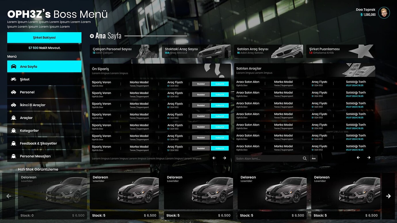 [FREE] Advanced vehicleshop system - FiveM Releases - Cfx.re Community