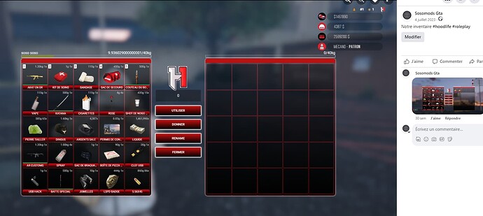 Rename item for ox_inventory - FiveM Releases - Cfx.re Community