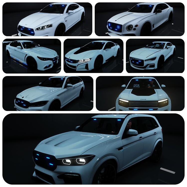 Police UK Unmarked Cars - NON ELS AND ELS VERSIONS - FiveM Releases ...