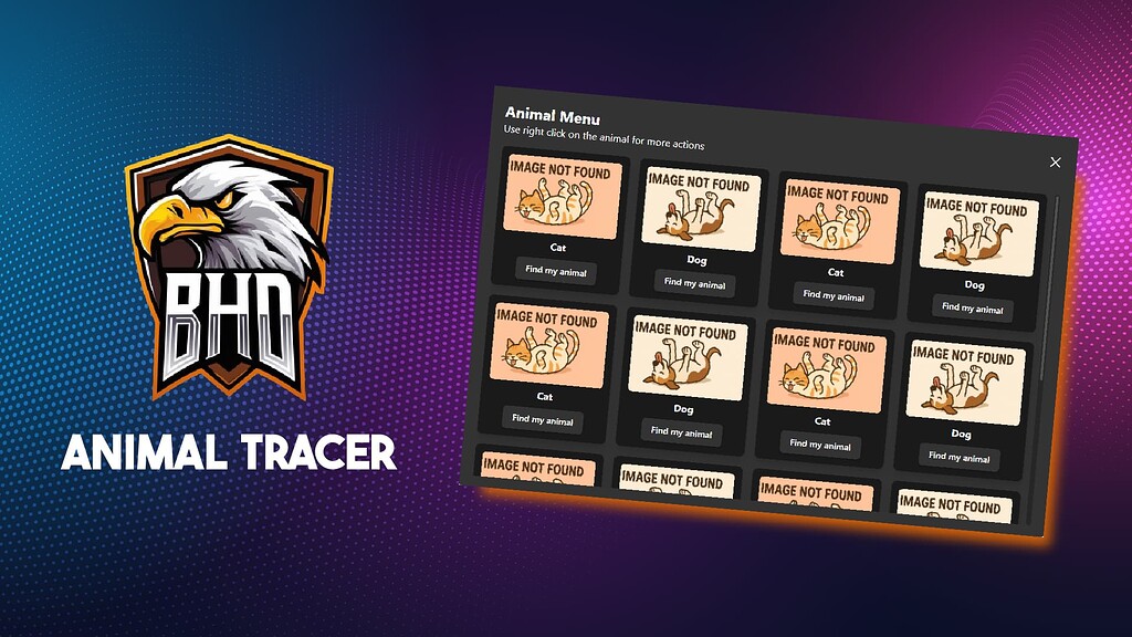 🐾 BHD Animal Tracker — Track your furry friends! - FiveM Releases - Cfx.re Community
