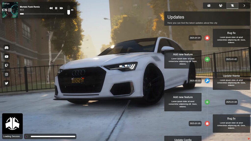 🚀 w_loading V3 - The Ultimate FiveM Loading Screen - FiveM Releases ...
