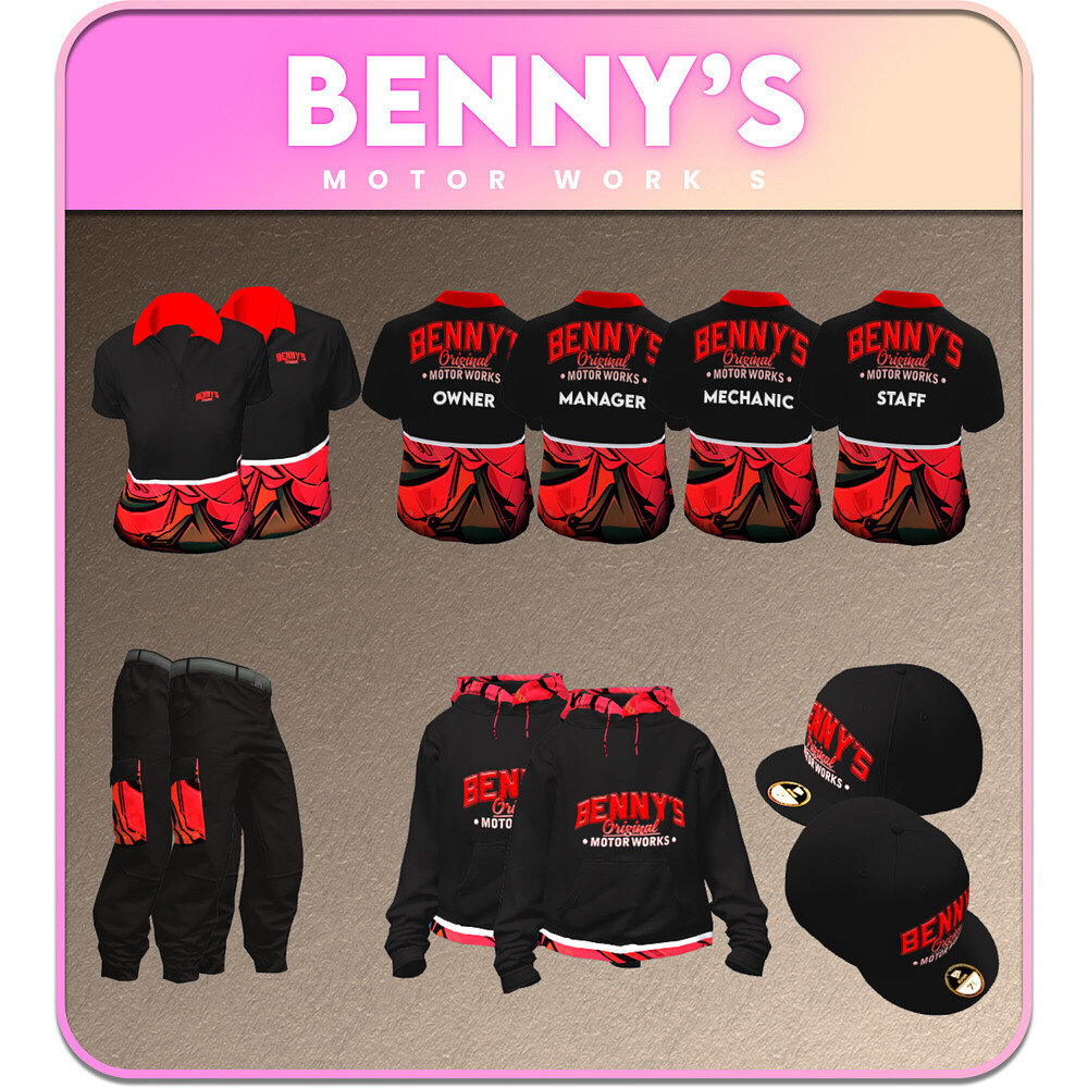 [CLOTH] Benny's Basic Uniforms - FiveM Releases - Cfx.re Community