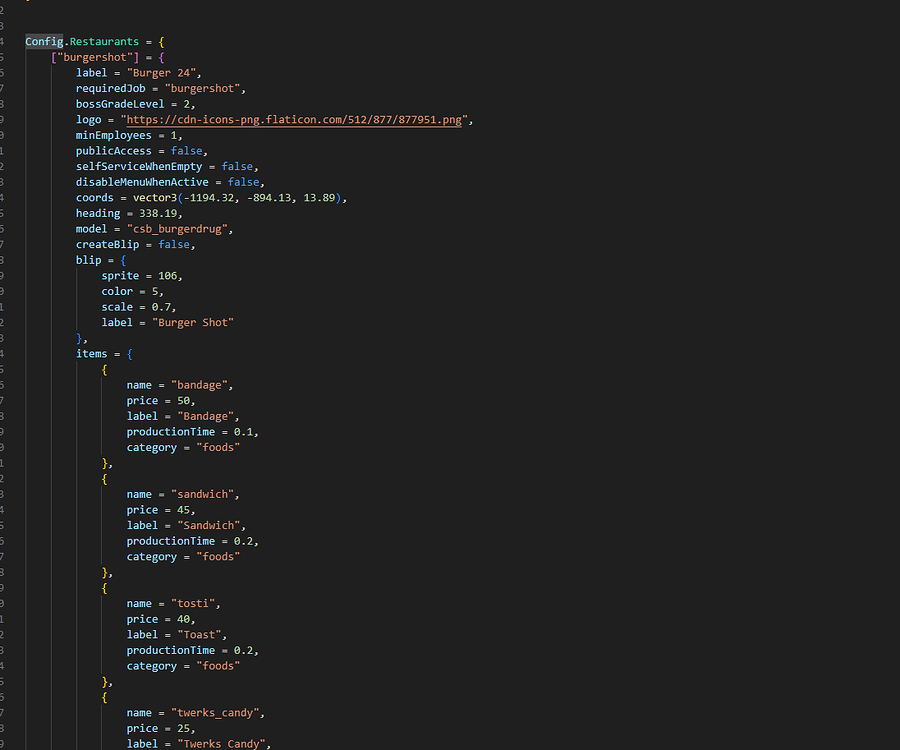 Restaurant System with Boss Menu + Order + Crafting - FiveM Releases - Cfx.re Community