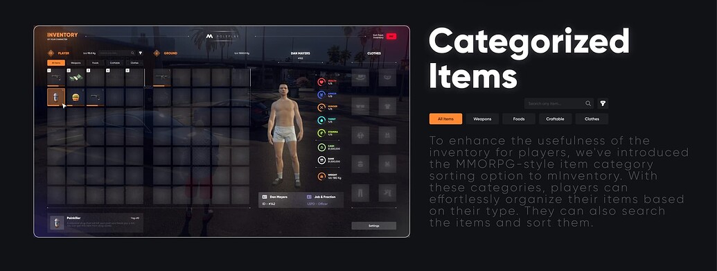 CodeM mInventory Remake | Advanced Inventory System | ESX - QB - FiveM ...