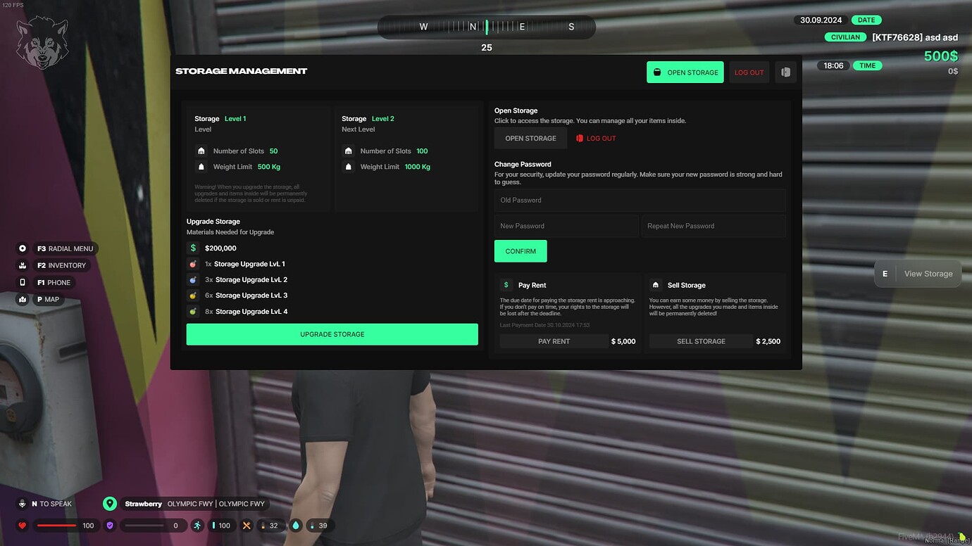 TGIANN Self Storage V2 (Rent&Upgrade Feature) - FiveM Releases - Cfx.re ...