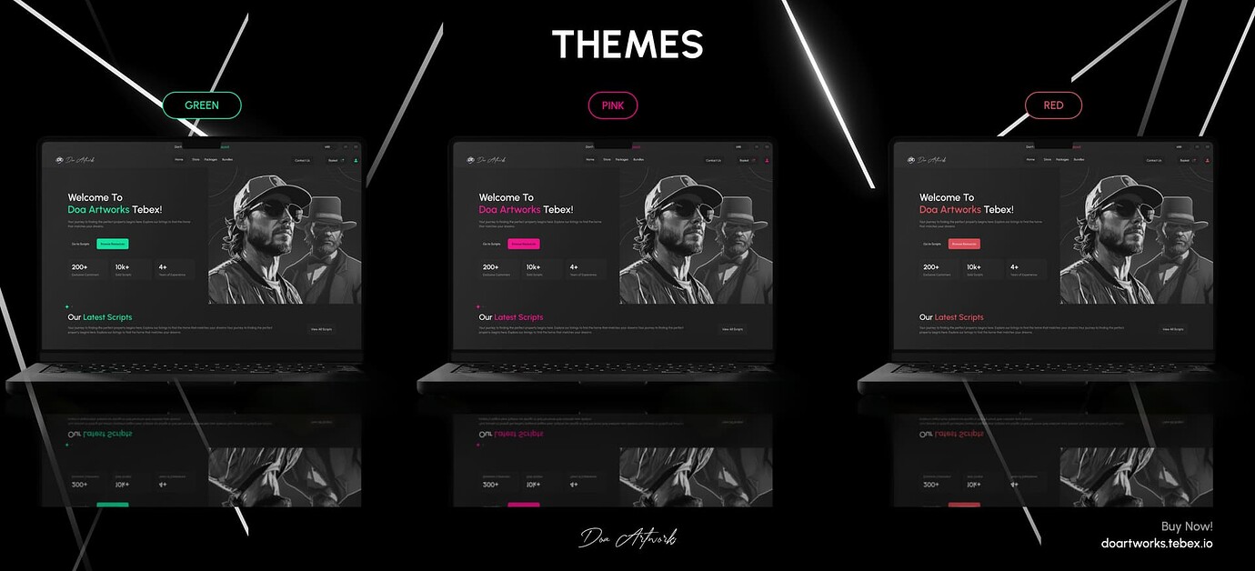 Tebex Webstore Template I Perseus [With 3 Color Option] - FiveM ...