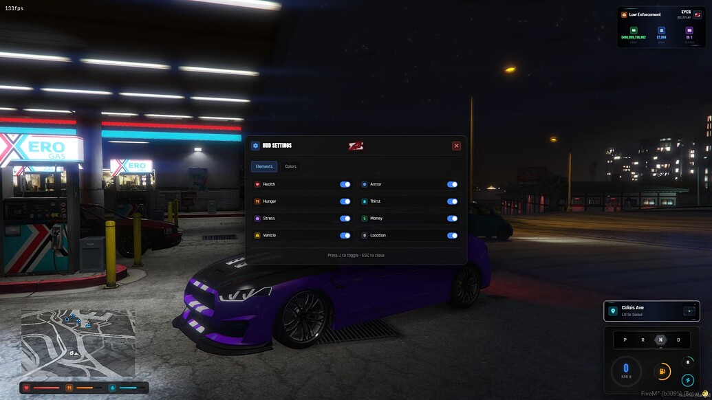 [FREE] Nexus HUD v1.0 | Stylish FiveM HUD + Speedometer & Status ...