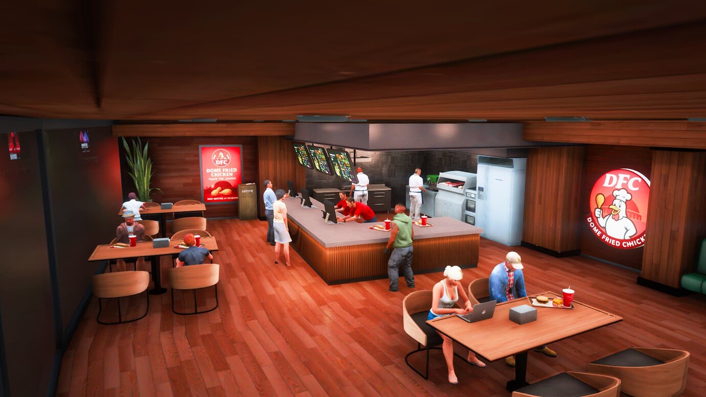 [PAID][MLO] SeaDome – Over-Ocean LED Sphere w/ Parking Hub, Bridge, 360 ...