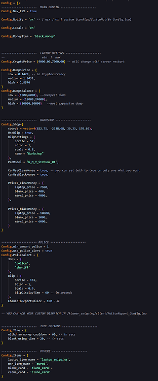 Klamer_swipping | Fivem Swiping, credit card fraud scripts [ESX/QB ...