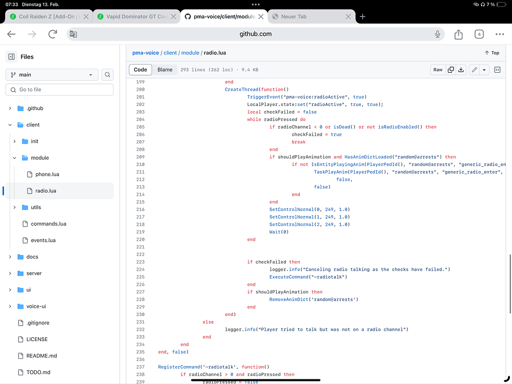Hand-held radio emote - FiveM Releases - Cfx.re Community