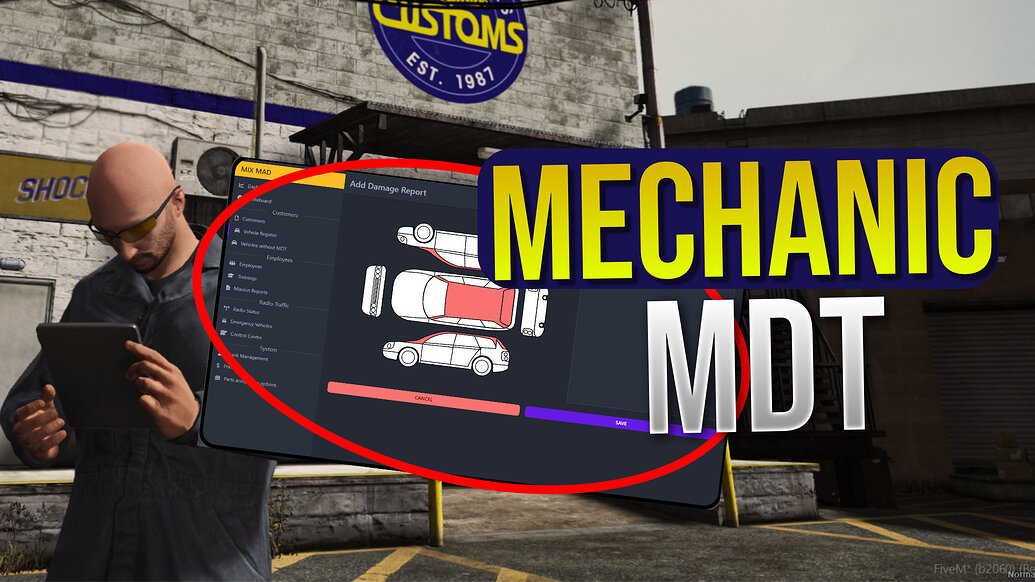 (ESX/QB) Mechanic MDT / Computer - FiveM Releases - Cfx.re Community