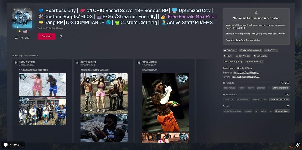 ScreenShots help - Server Discussion - Cfx.re Community
