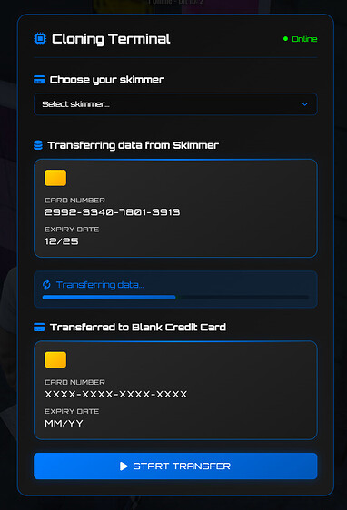 Credit Card Cloning (ATM Skimmers) [ESX] - FiveM Releases - Cfx.re ...