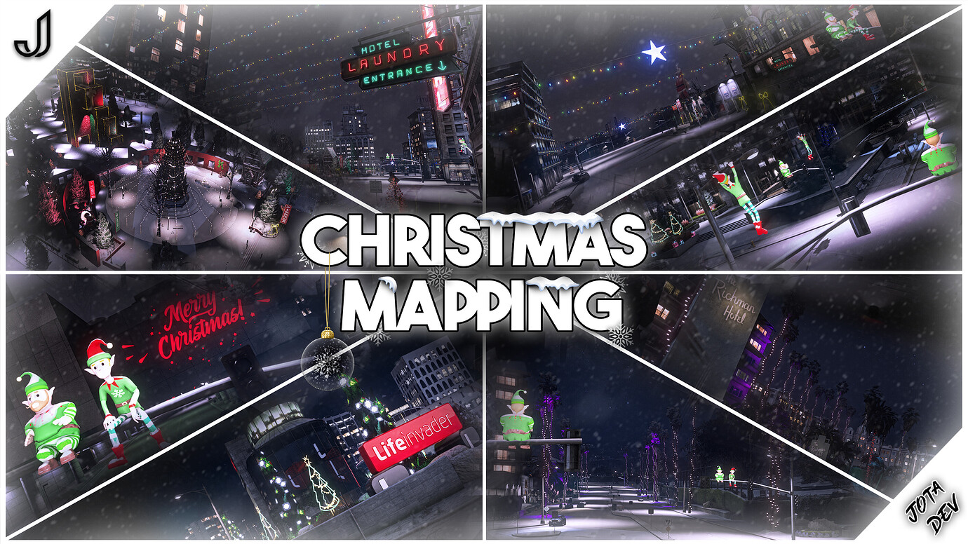 [MAP] New Christmas Map For FiveM 2026 | Legion Square and Server Wide Theme | Jota Dev - FiveM ...