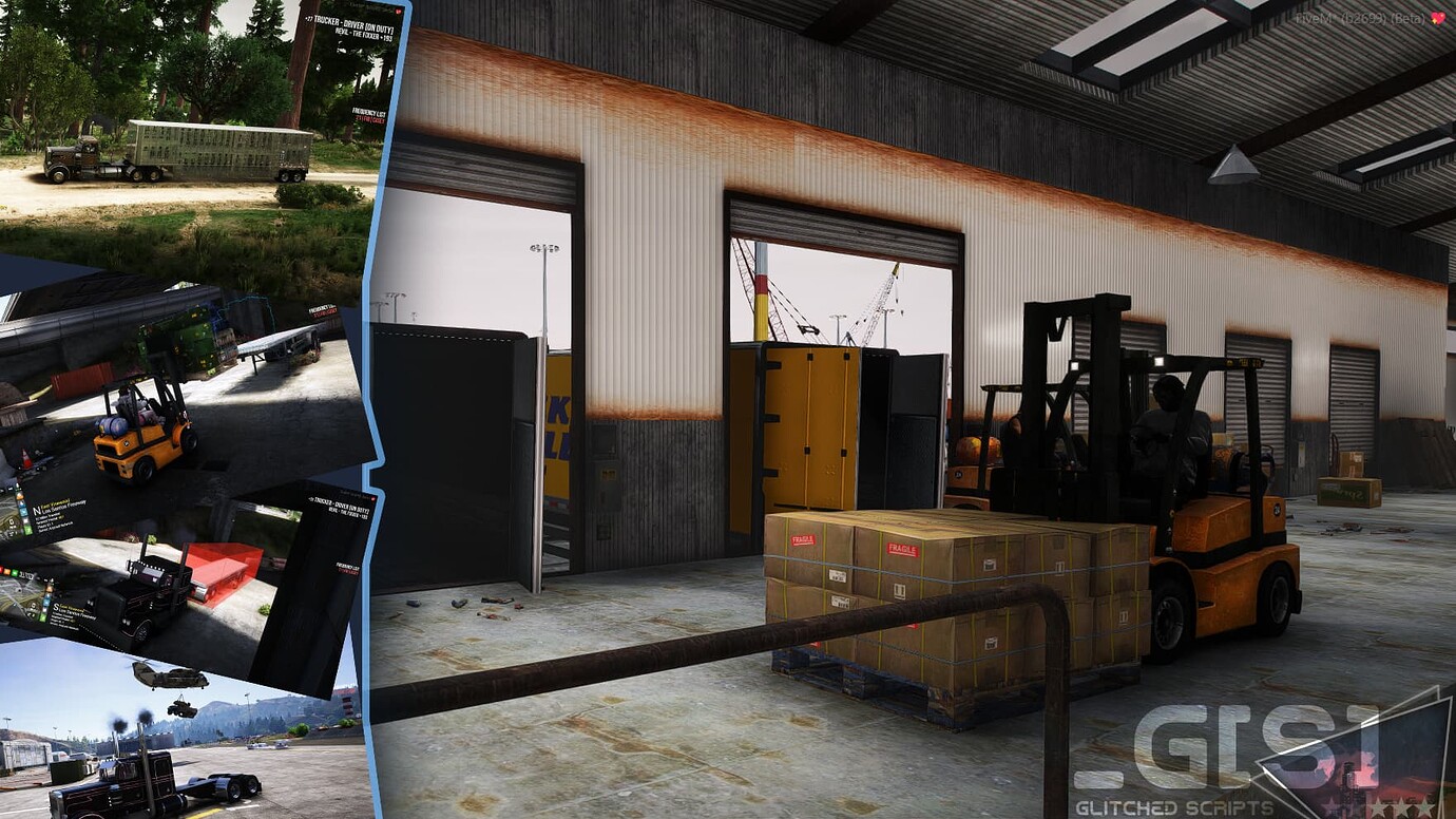 [ESX/QBCore] Trucking Job | Multiple Jobs | Highly Configurable - FiveM ...