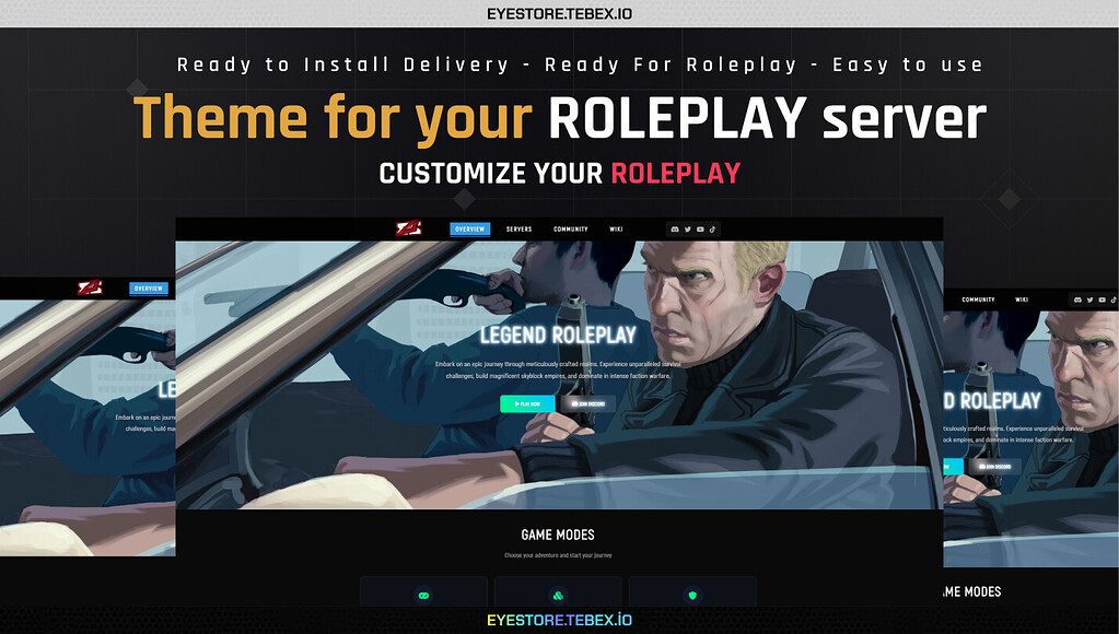 FiveM RP Website Experience Free - FiveM Releases - Cfx.re Community