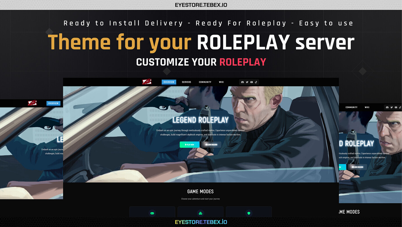 FiveM RP Website Experience Free - FiveM Releases - Cfx.re Community