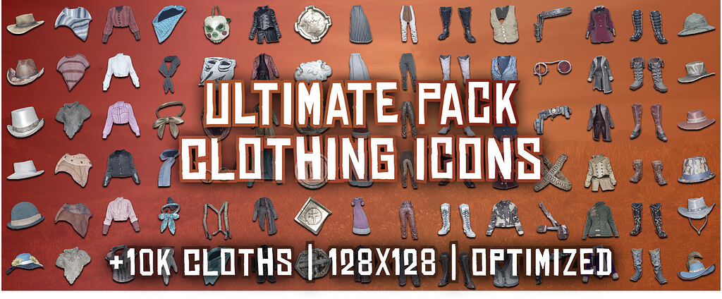 Ultimate pack clothing icons - RedM Releases - Cfx.re Community