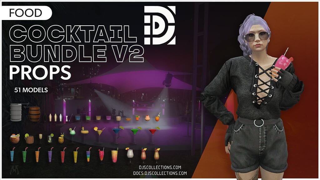 [PAID] [PROPS] Cocktails V2 - FiveM Releases - Cfx.re Community