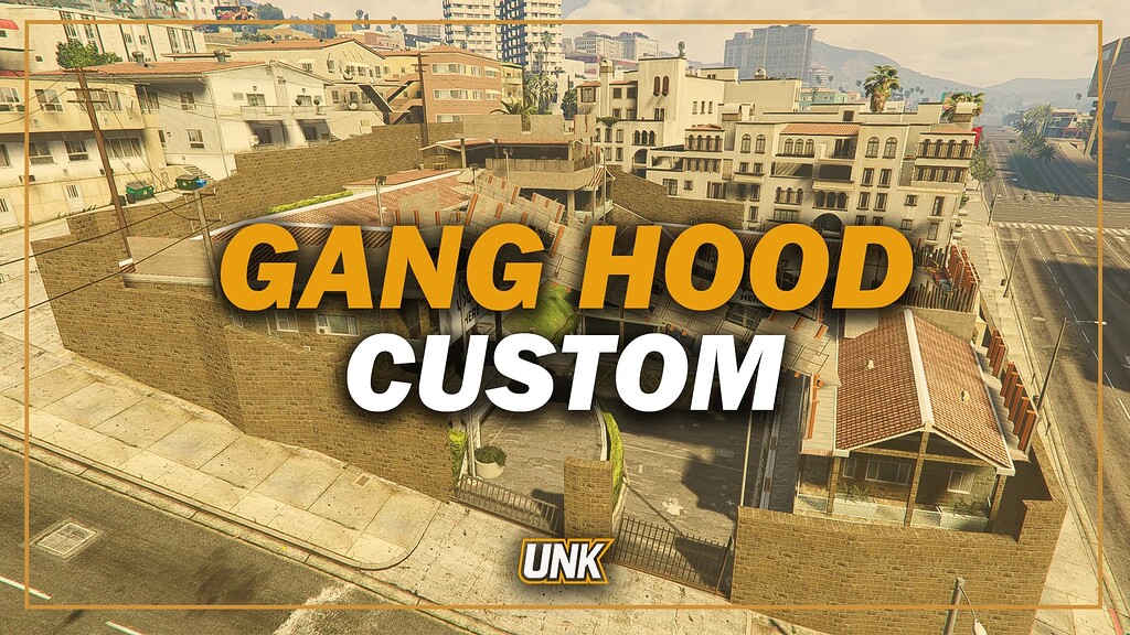 🏴 Gang Hood Custom MLO – v1 | High-Security Compound - FiveM Releases ...