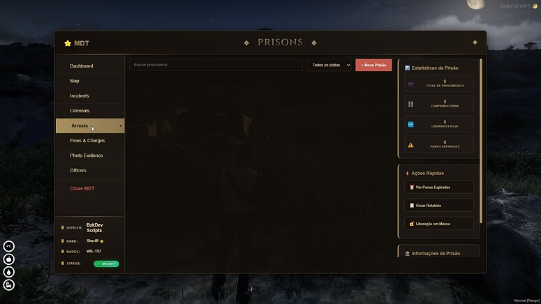 [MDT] Mobile Tablet System for RSG/VORP - RedM Releases - Cfx.re Community
