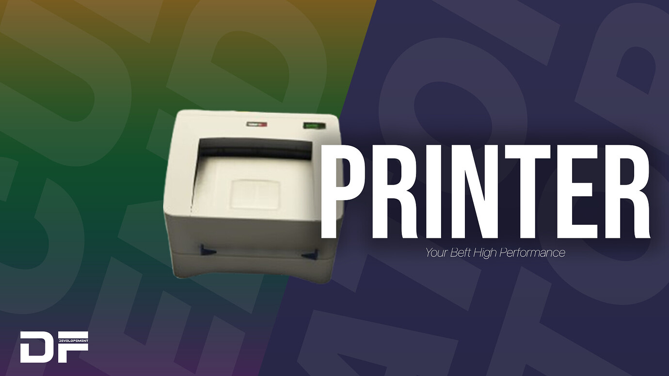 [NEW PRICE] Computer Desktop and Laptop Script 3D + Printer + 3D Paper ...