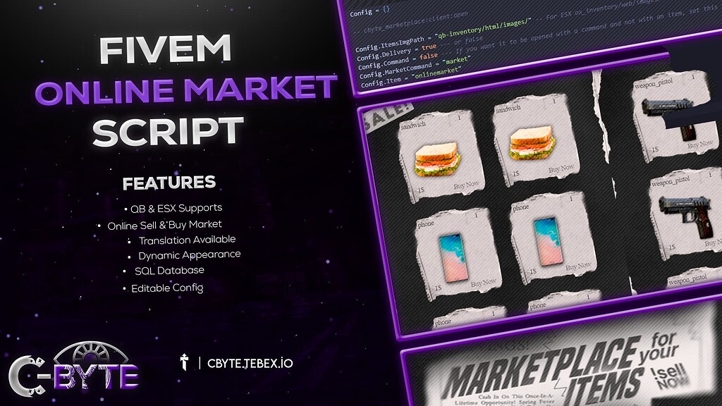 Online Market with Delivery - FiveM Releases - Cfx.re Community