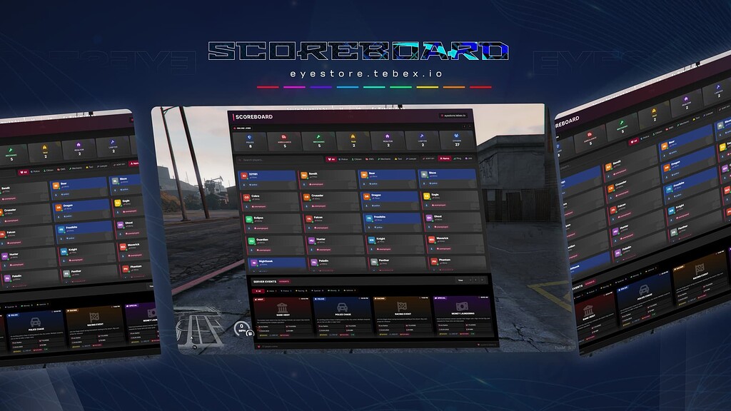 Scoreboard | Next-Gen Player Management for FiveM | QBCore/ESX Friendly ...
