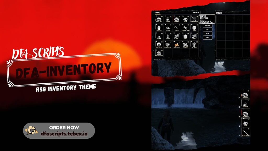 [RSG/QBR] DFA-Inventory - RedM Releases - Cfx.re Community