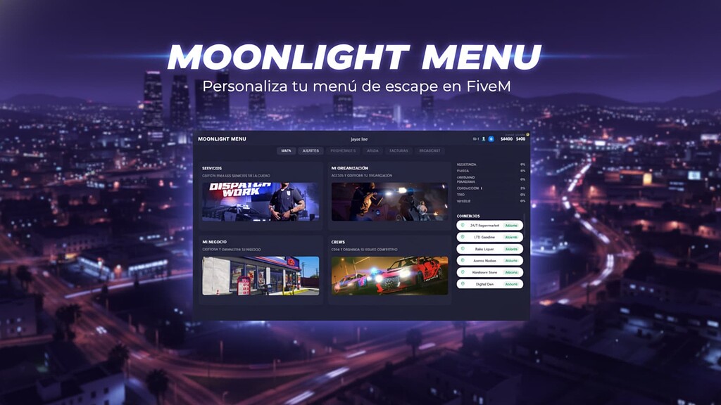 MoonLight-Menu - FiveM Releases - Cfx.re Community