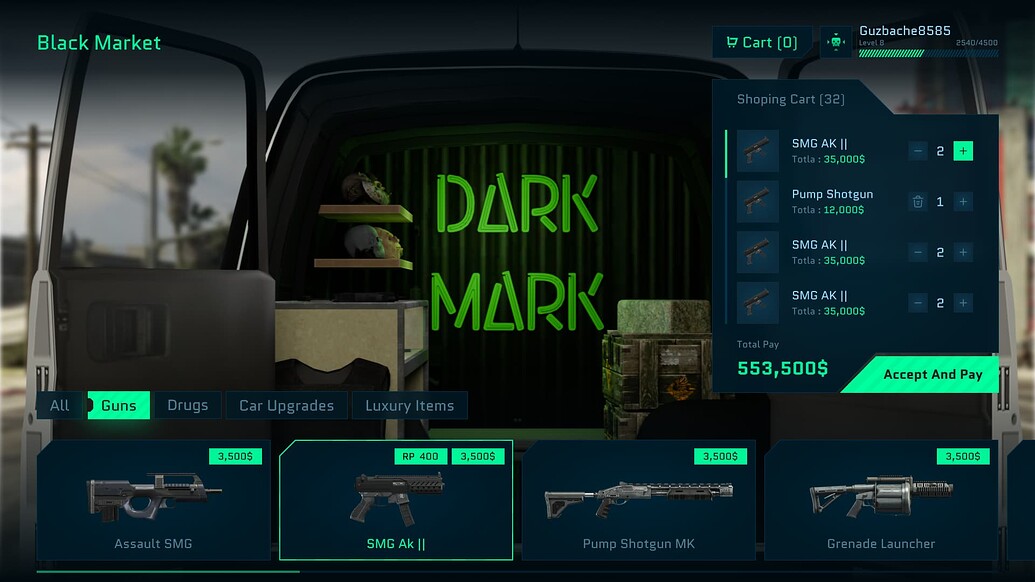 Advanced Black Market Script - FiveM Releases - Cfx.re Community