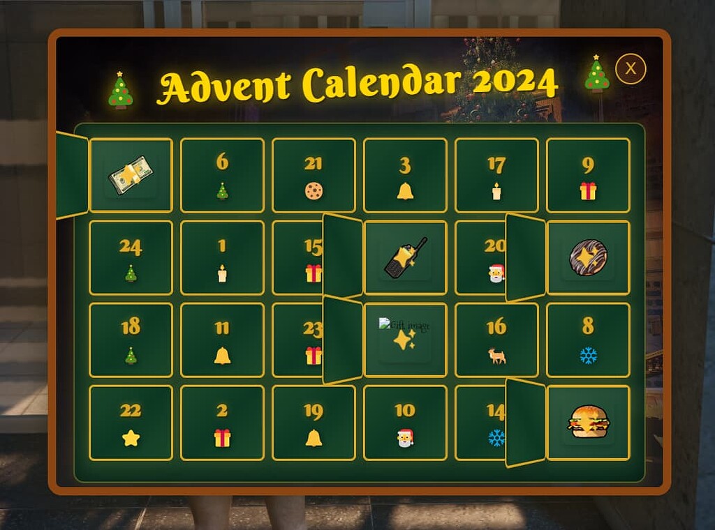 FourTwenty Advent Calendar 🎄 | Interactive Holiday Gift System - FiveM Releases - Cfx.re Community
