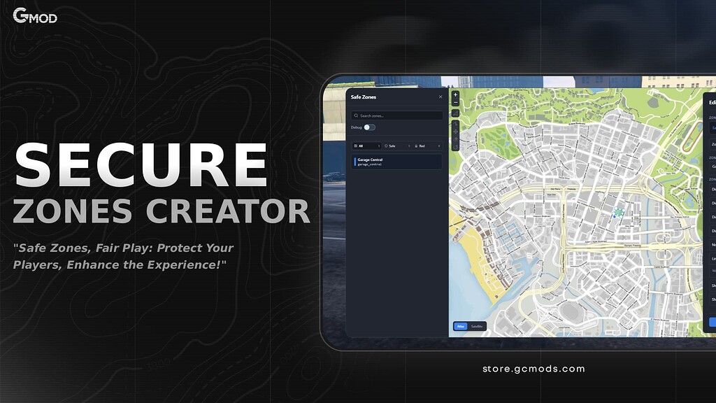 Secure Zones Creator - FiveM Releases - Cfx.re Community