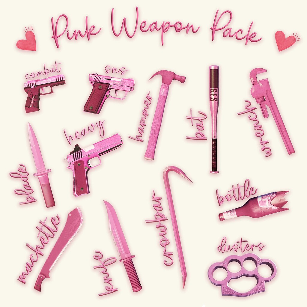 🤍 Valentines Pink Simple Pack - FiveM Releases - Cfx.re Community