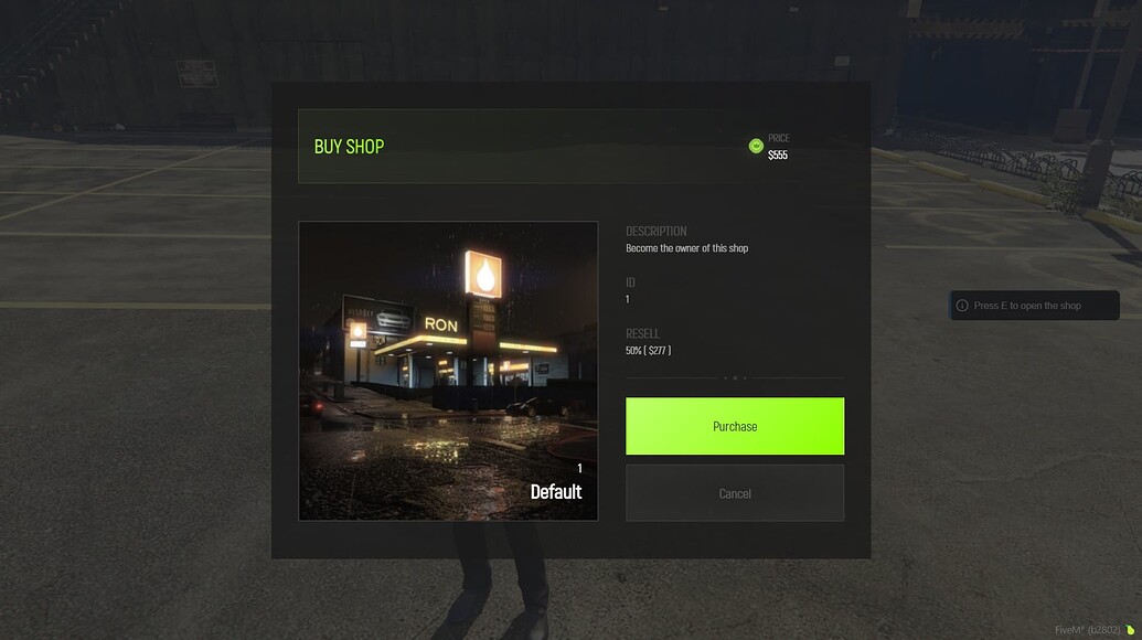 🛒 Shops Creator [ESX/QBCore] - Easily create in-game admin and players ...