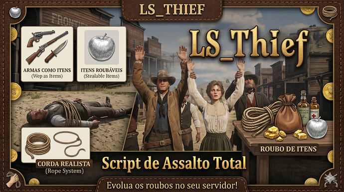 [PAID] LS Thief — Search & Robbery System (RedM / VORP) - RedM Releases ...